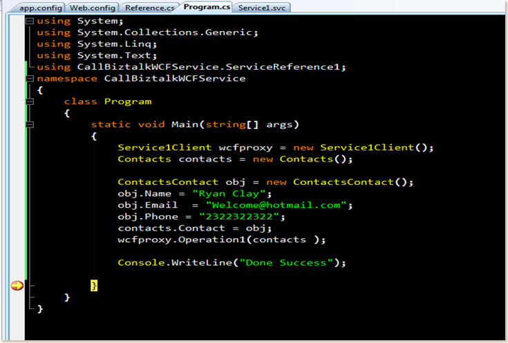 Bytes Matters Wcf And Biztalk Exposing Wcf Service Out Of Biztalk Server
